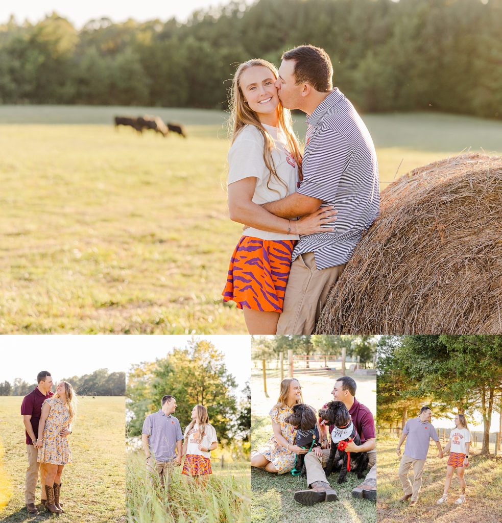 Kayla & Bryson's Engagement Session | Woodruff, SC Engagement Photo ...
