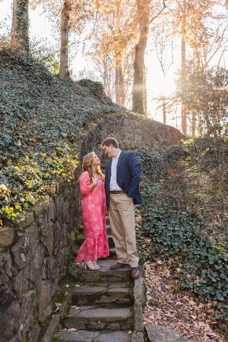 Alivia Grace & Bennett | Downtown Greenville Engagement Session ...