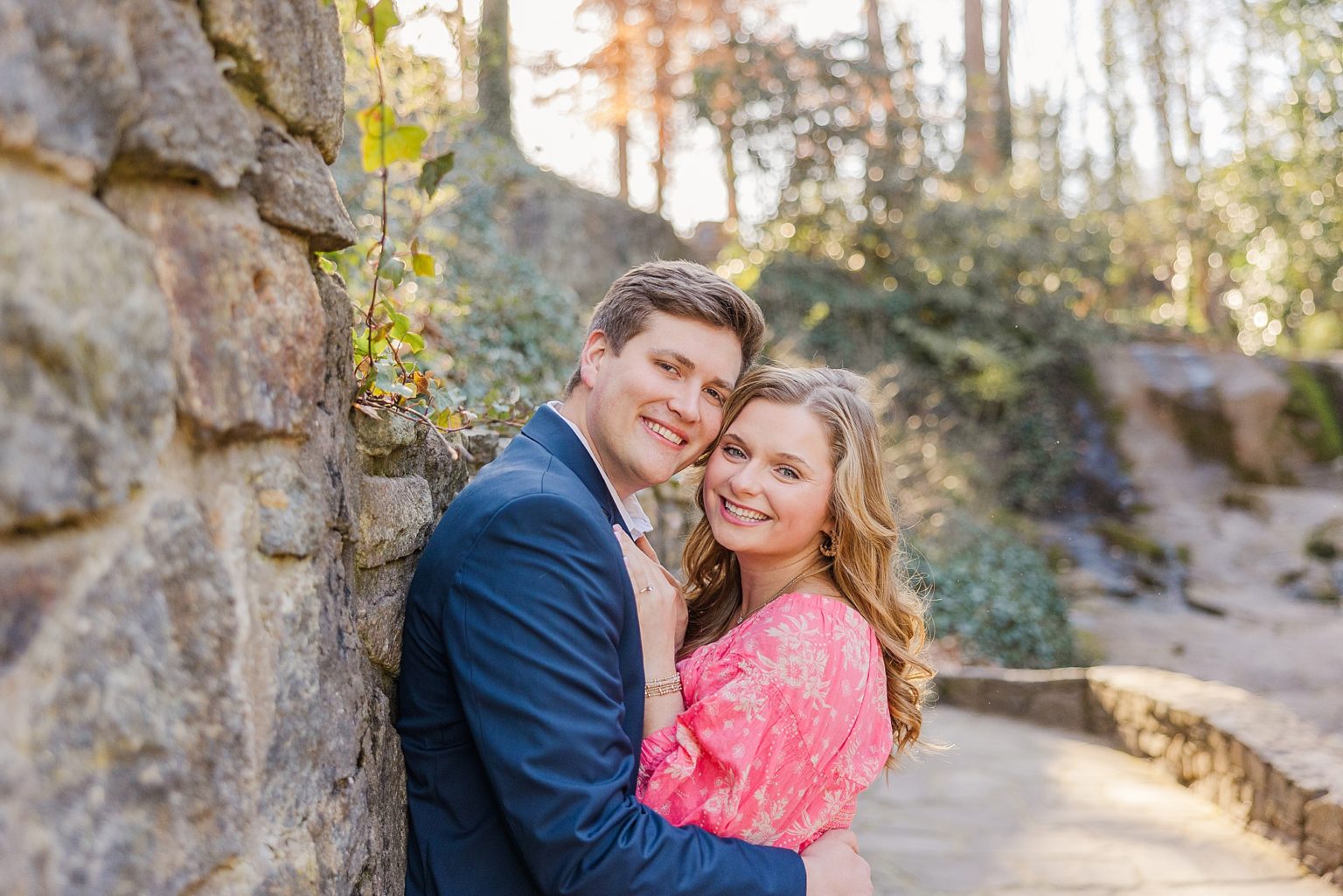 Alivia Grace & Bennett | Downtown Greenville Engagement Session ...