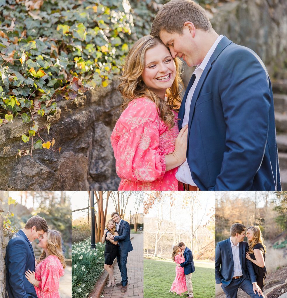 Alivia Grace & Bennett | Downtown Greenville Engagement Session ...