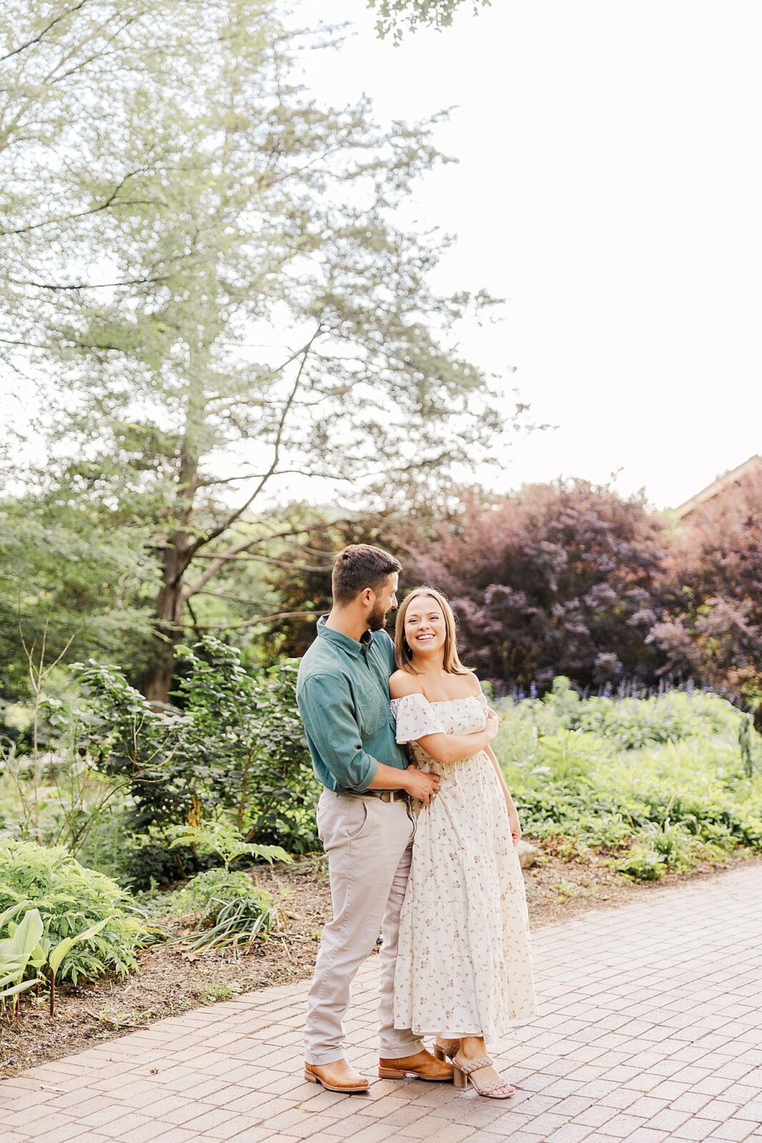 Clemson Botanical Gardens Engagement | Hailey & Wade - katiejaynes.com