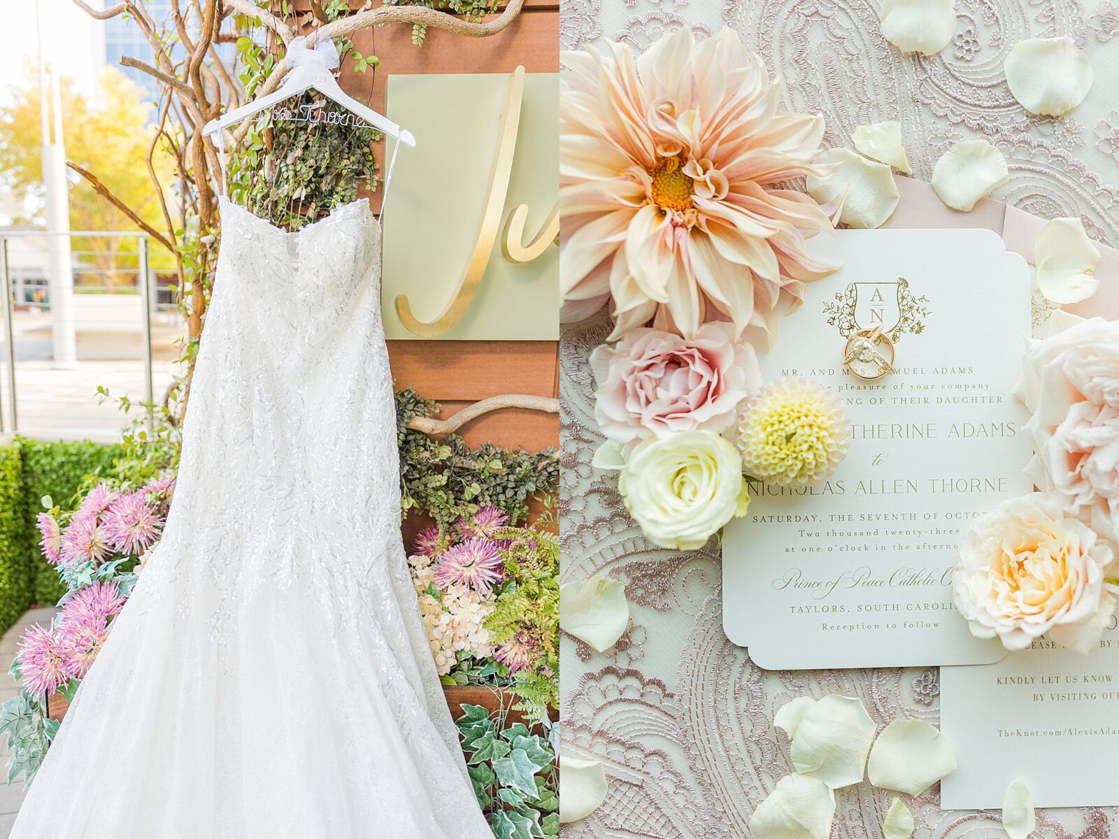 Mr. & Mrs. Thorne | AC Hotel Downtown Greenville Wedding - katiejaynes.com
