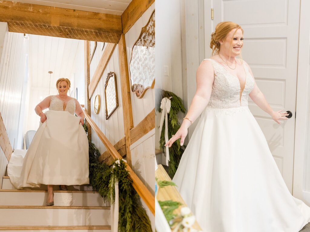 Mr. & Mrs. Wiles | Heyward Manor December Wedding - katiejaynes.com