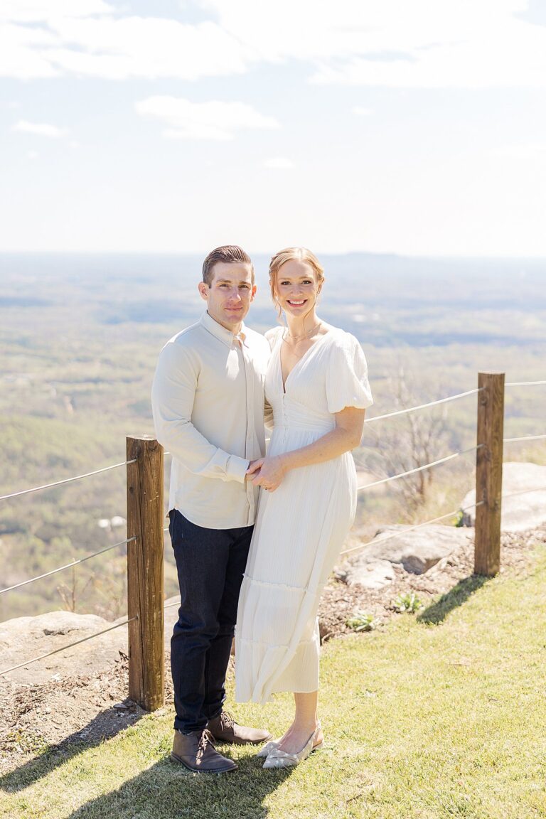 Cliffs at Glassy Chapel Engagement | Caitlyn + Jeff - katiejaynes.com