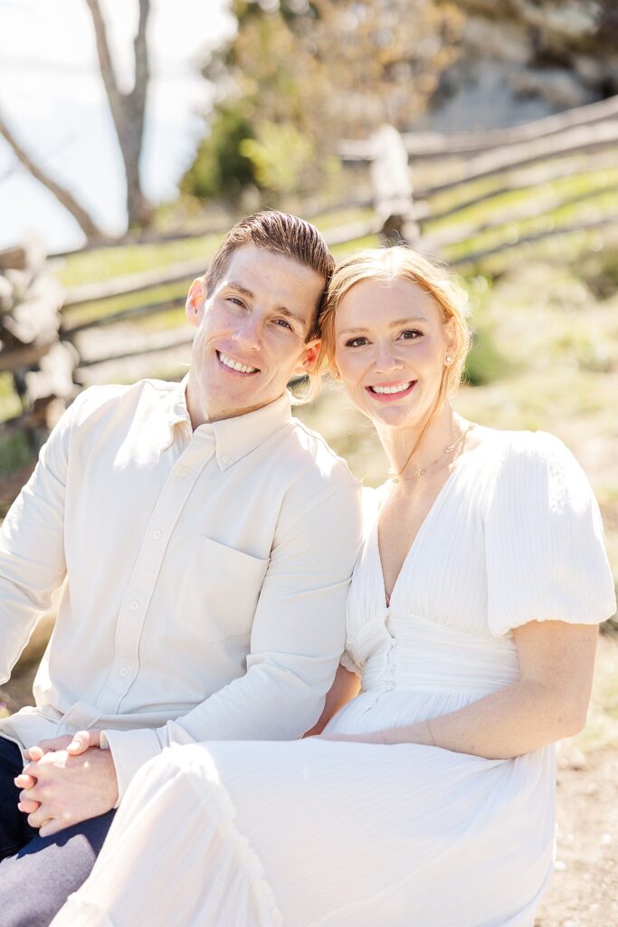 Cliffs at Glassy Chapel Engagement | Caitlyn + Jeff - katiejaynes.com