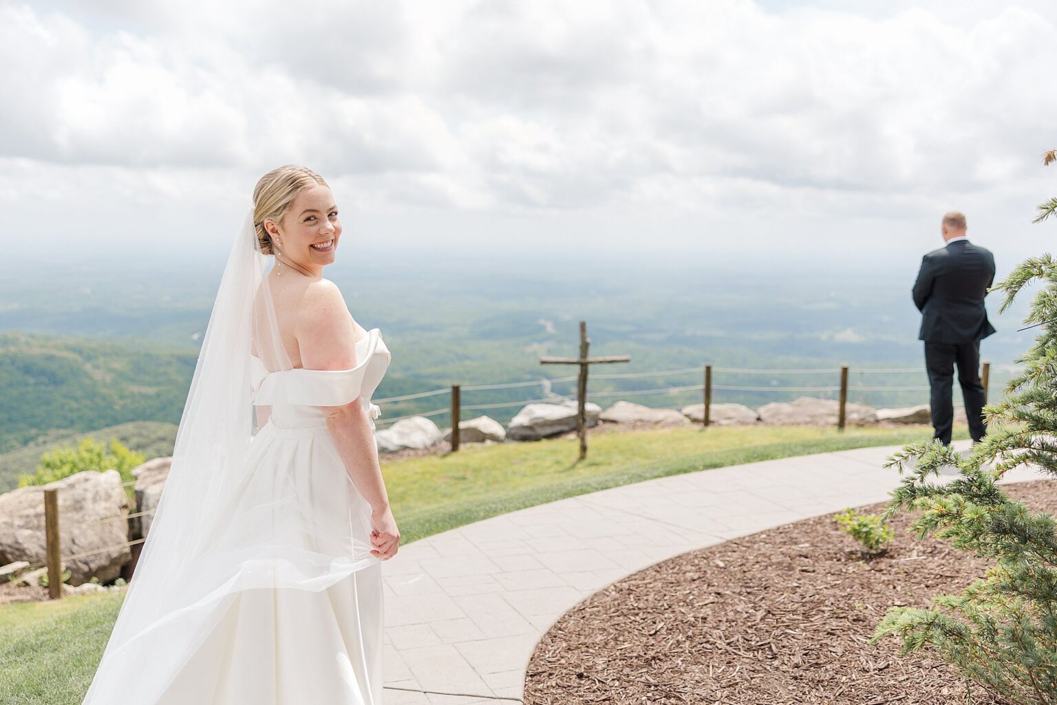 A Glassy Chapel Elopement | Mr. & Mrs. Brucher - katiejaynes.com